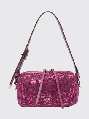 Pinko Silver Tone Cross Body Bags