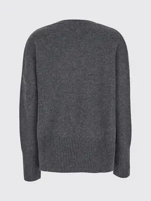 LISA YANG Pure Cashmere Crewneck Jumper - Grey