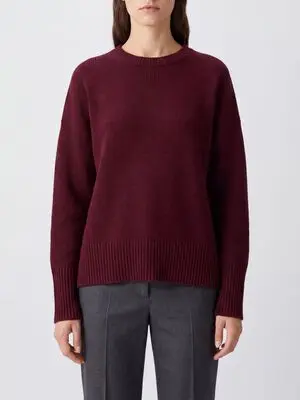 LISA YANG Pure Cashmere Crewneck Jumper - Red