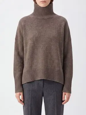 LISA YANG Pure Cashmere Turtleneck Jumper - Beige
