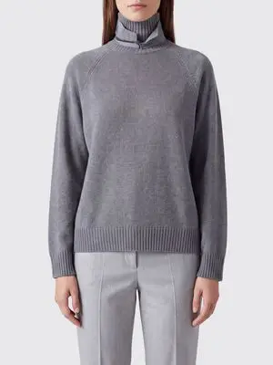 Brunello Cucinelli Pure Cashmere Turtleneck Jumper With Jewel Detail