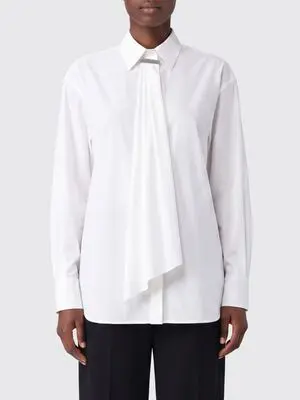 Brunello Cucinelli Tie Detailed Shirt - White