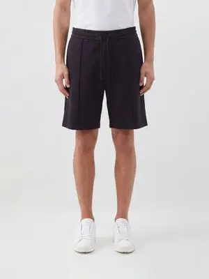 Valentino Garavani Cotton-blend Jogging Shorts With Elasticated Waist