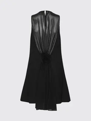 ROTATE BY BIRGER CHRISTENSEN Off-the-shoulder Recycled Fabric A-line Midi Dress With V-back