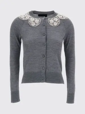Simone Rocha Merino Wool & Silk Cardigan