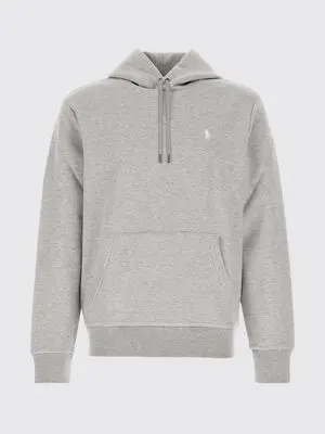 Polo Ralph Lauren Cotton-blend Jumper With Pony Logo - Grey