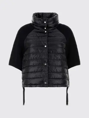 Herno Resort Short-sleeved Down Jacket In Nylon And Wool