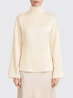 RÓHE Mock Neck Long Sleeve Blouse