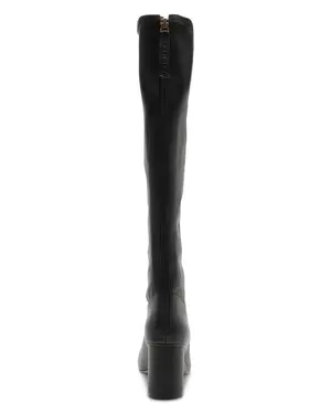 Farm Rio Classic Leather Knee High Boots