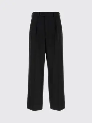 MAISON MARGIELA Wide-leg Trousers In Wool Blend With Off-center Closure