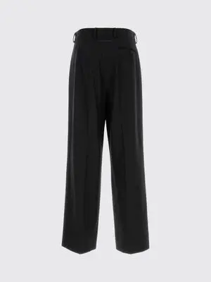 MAISON MARGIELA Wide-leg Trousers In Wool Blend With Off-center Closure