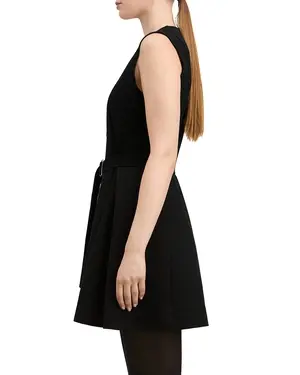 Derek Lam 10 Crosby Deeda Ponte Zip Front Dress
