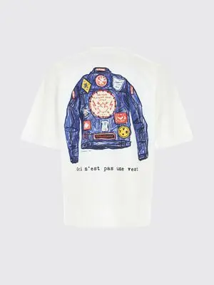Dsquared2 Cotton T-shirt With Graphic Print And Contrasting Logo