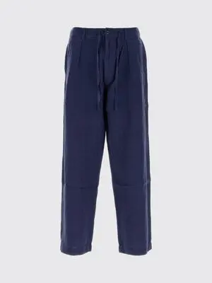 Polo Ralph Lauren Slim Fit Linen Drawstring Trousers - Navy