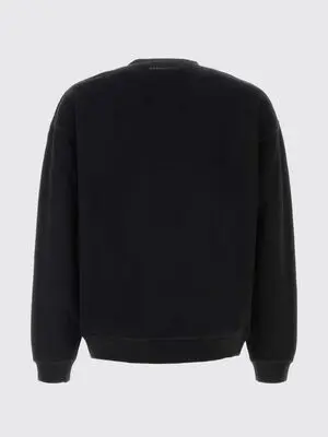 Dsquared2 Relaxed Fit Cotton Crewneck Sweatshirt With Monogram Patch Pocket