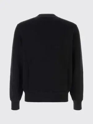 AUTRY Crewneck Cotton Jumper With Contrasting Embroidered Logo