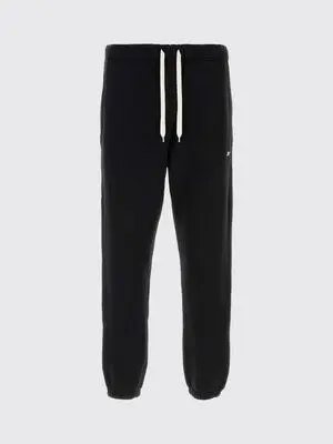 AUTRY Cotton Jogging Trousers With Elasticated Waist And Embroidered Logo