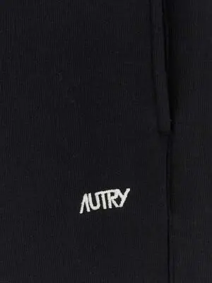 AUTRY Cotton Jogging Trousers With Elasticated Waist And Embroidered Logo