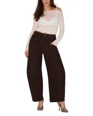 Steve Madden Tribeca High Rise Barrel Jeans