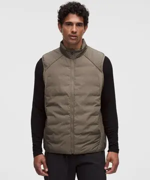 lululemon men's grid fleece vests