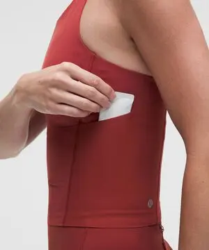 Lululemon Fast And Free Tank Top - Rocket Red