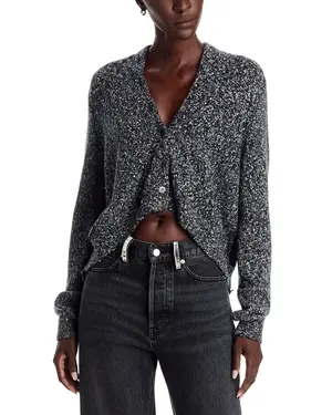 Alexander Wang Embellished Button Through Cardigan