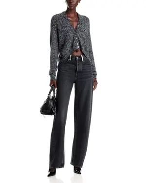 Alexander Wang Embellished Button Through Cardigan