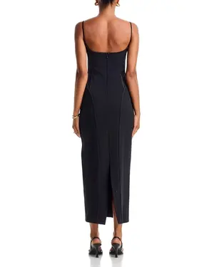 Paris Georgia Paloma Lace Up Maxi Dress