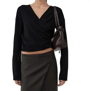ST. AGNI Bead Belt Leather Structured Shoulder Bag