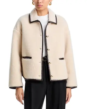 ANINE BING Camden Teddy Jacket