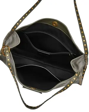 Rebecca Minkoff Dylan Medium Studded Leather Shoulder Bag