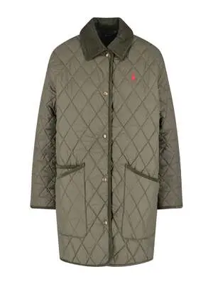 Polo Ralph Lauren Quilted Corduroy Collar Coat