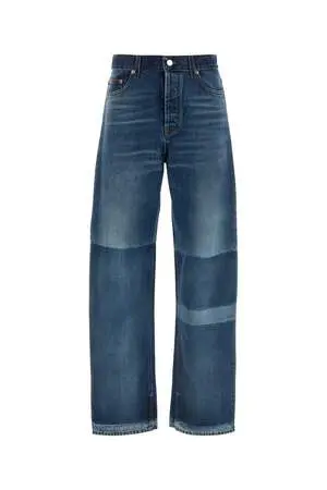 Gucci Patchwork Wide-leg Jeans
