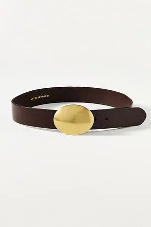 Anthropologie Oval Plaque Belt