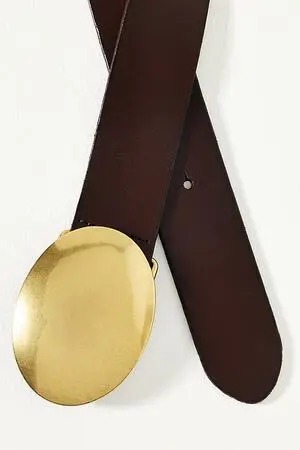 Anthropologie Oval Plaque Belt