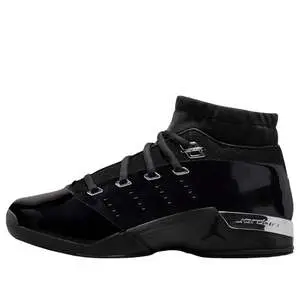 JORDAN Air Low Patent Sneakers - Black