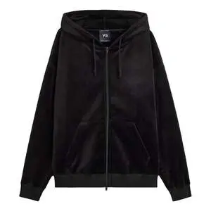 Adidas X Y-3 Velvet Corduroy Hoodie Asia Sizing - Black