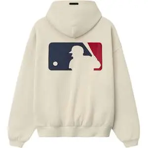 Fear Of God X Mlb Full Zip Sport Hoodie - Oat