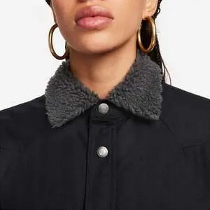 Nike Padded Flannel Skate Jacket 'black Anthracite