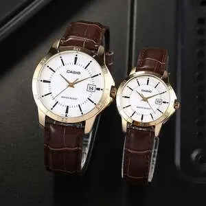 Casio Couple Quartz Waterproof Analog
