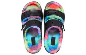 CROCS Classic Cozzzy Spray Dye Sandals