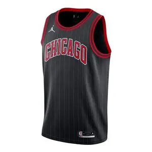 JORDAN Air X Nba Statement Edition 2020 Swingman Jersey 'bulls - Black/red