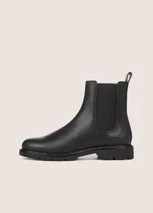 Vince Sevyn Leather Chelsea Boot - Black