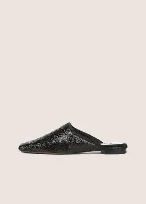 Vince Dakota Lamé Fringe Mule
