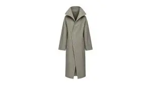 Rick Owens Dracucollar Belted Coat - Black