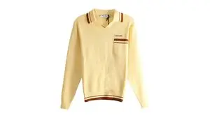 Miu Miu Rete F.12 Scollo Sweater - Crema