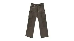 Rick Owens Double Cargo Pant Denim Jeans - Tan
