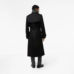 Burberry Long Gabardine Hoxton Trench Coat