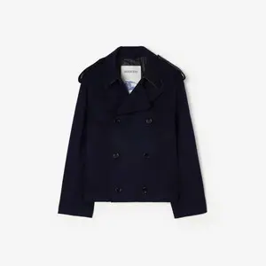Burberry Cashmere Leadenham Trench Jacket