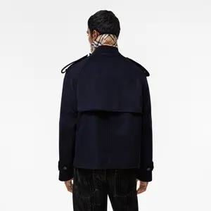 Burberry Cashmere Leadenham Trench Jacket